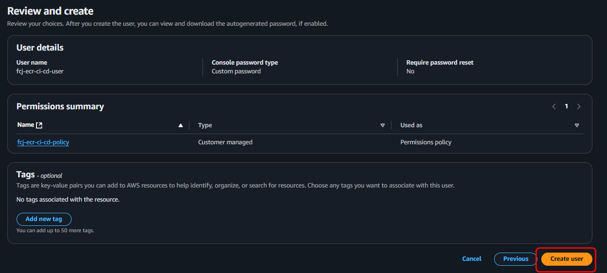 Configure IAM Roles and Policies :: Create a new AWS account.